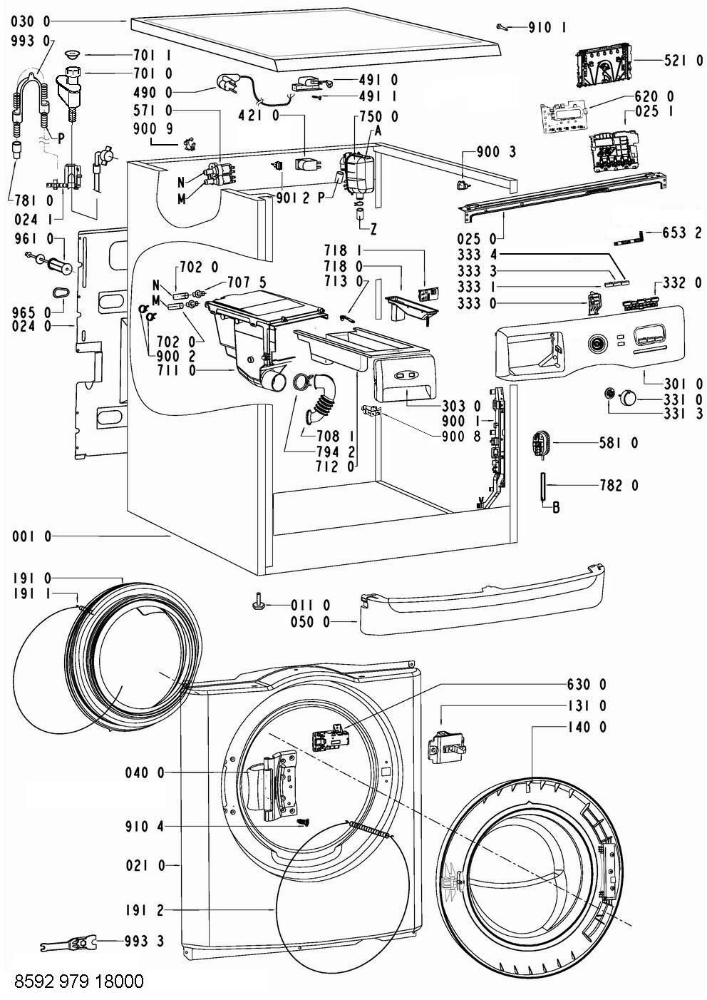 AWOE9558-859297918000 - WHIRLPOOL - Lavadoras - Lavadoras - Secadoras