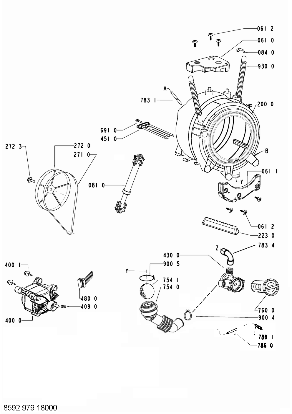 AWOE9558-859297918000 - WHIRLPOOL - Lavadoras - Lavadoras - Secadoras